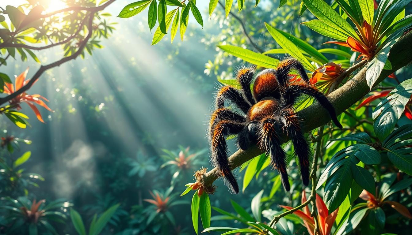 Importance of cloud forests for tarantulas and their diversity