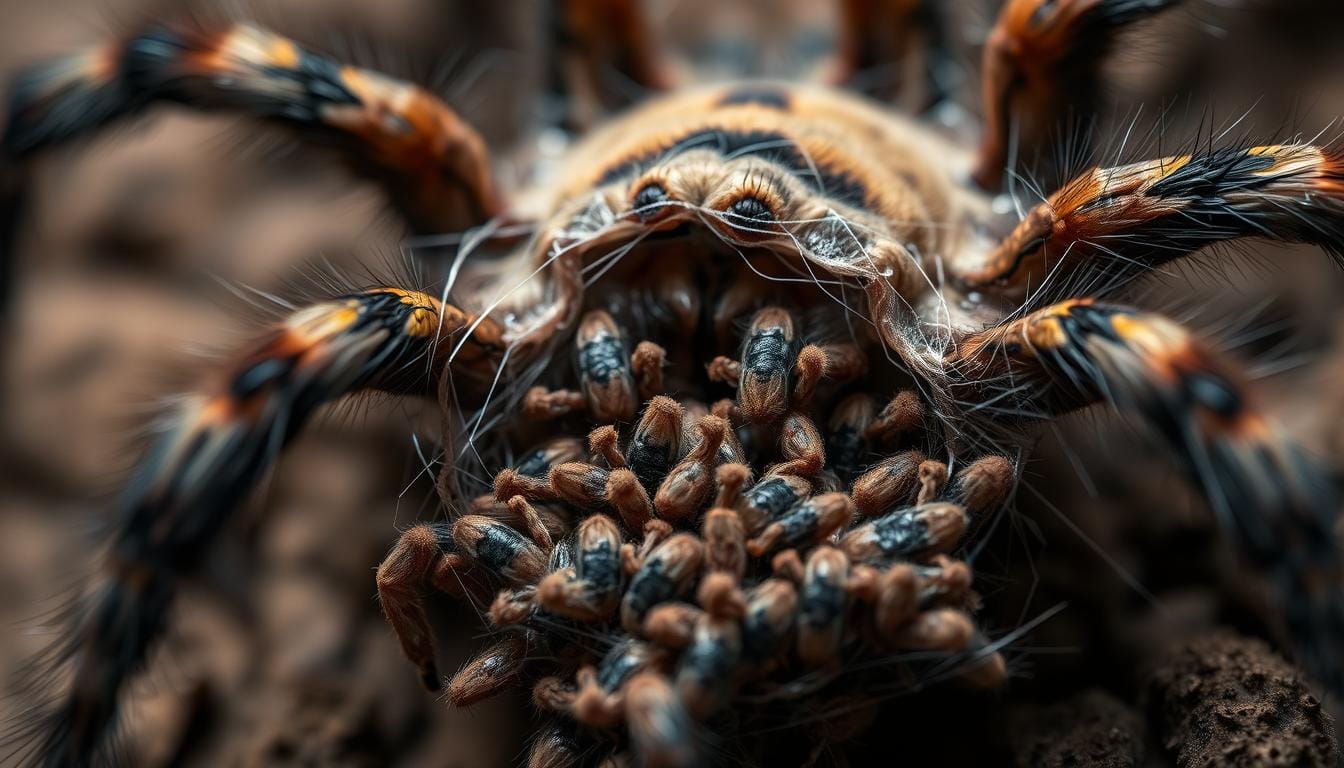 How many babies does a tarantula have?