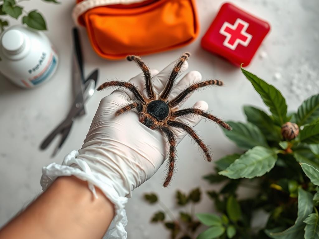 Preventing Infections after a Tarantula Bite