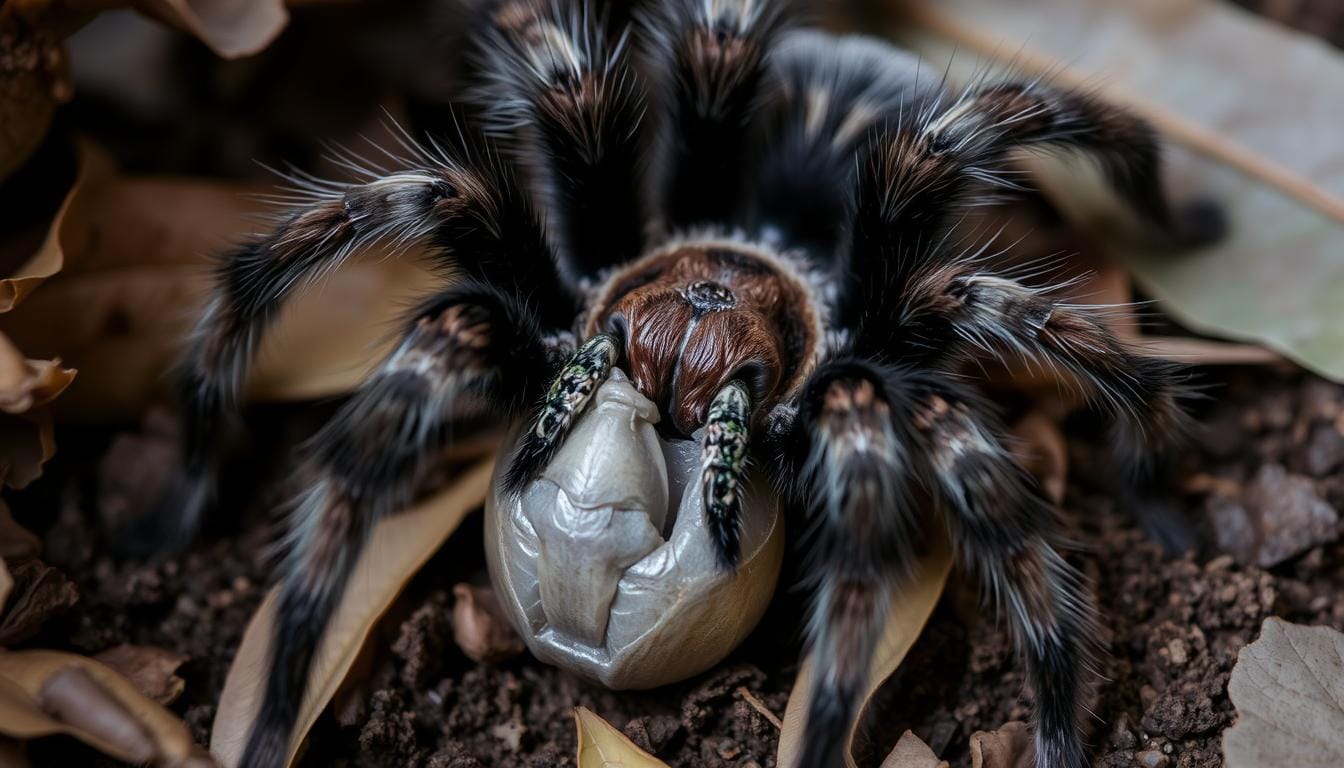 Strategies tarantulas use to escape dangerous situations