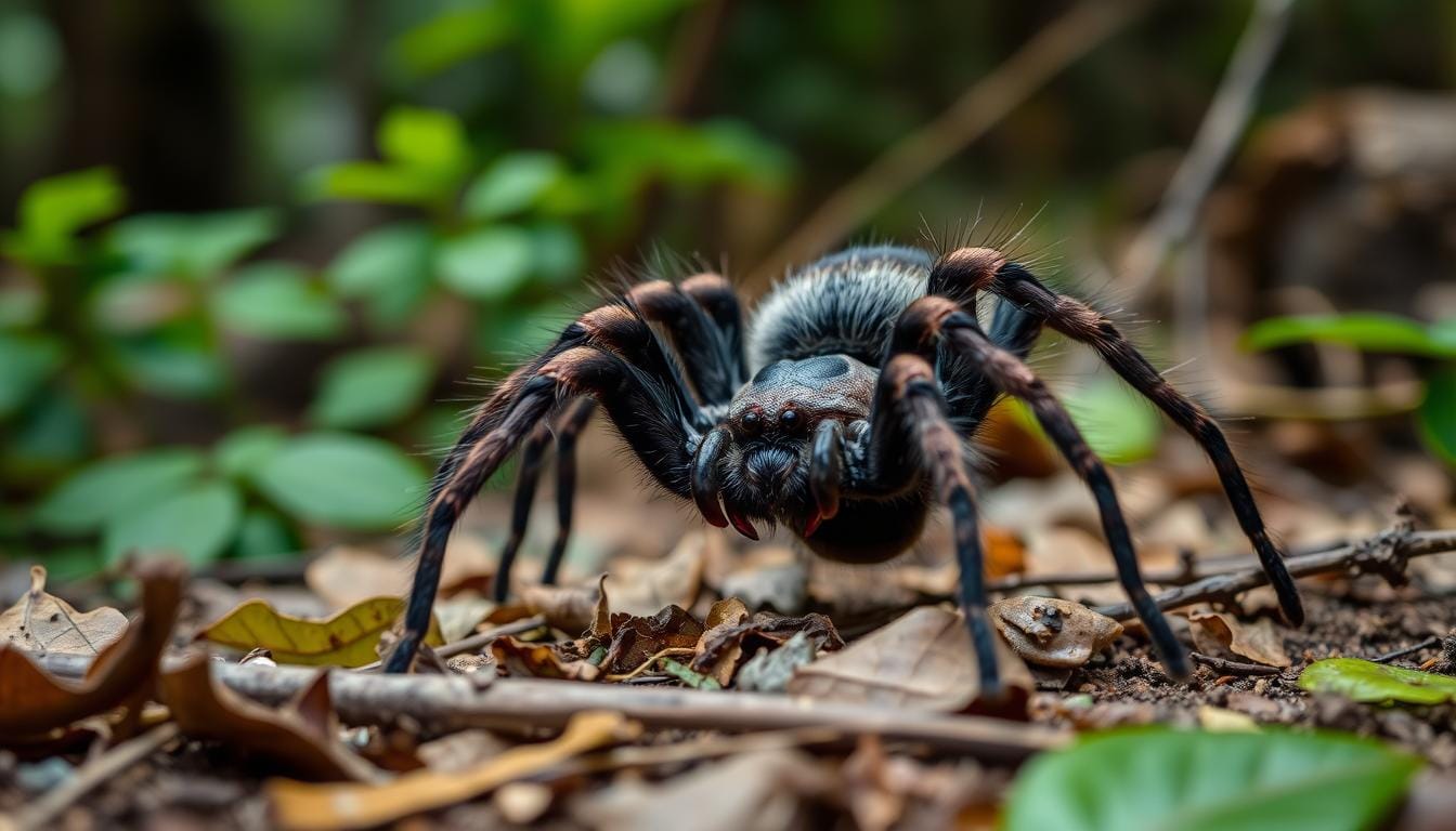 How tarantulas use their venom and other tactics to prey