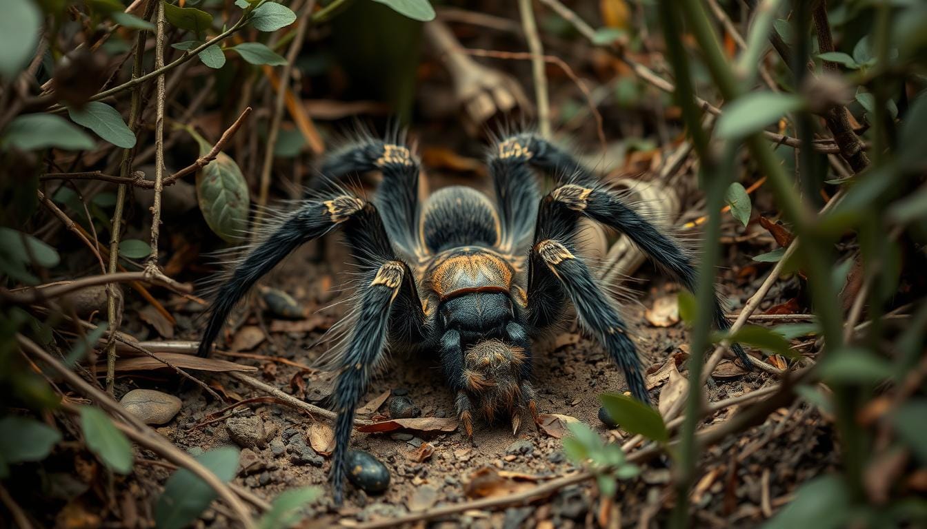 How tarantulas use their venom and other tactics to prey