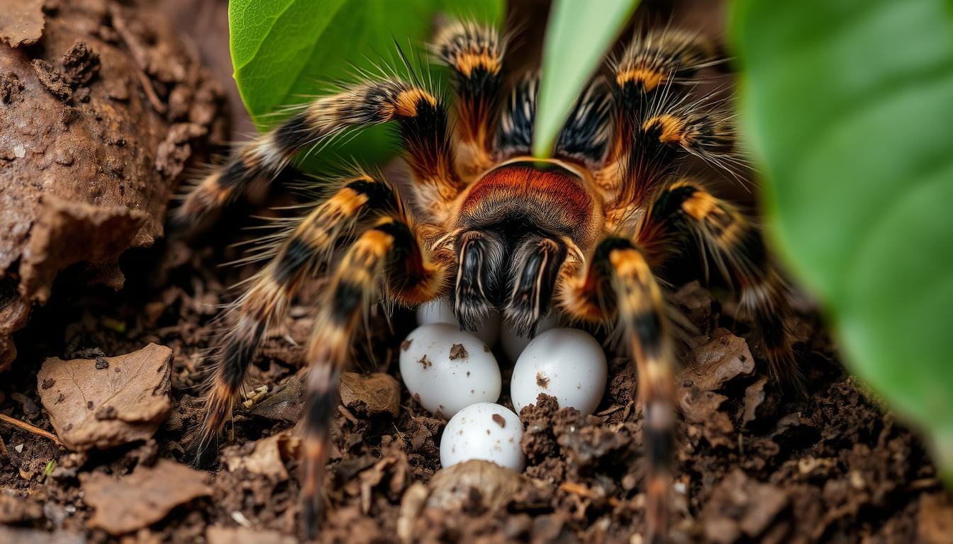 Strategies tarantulas use to escape dangerous situations