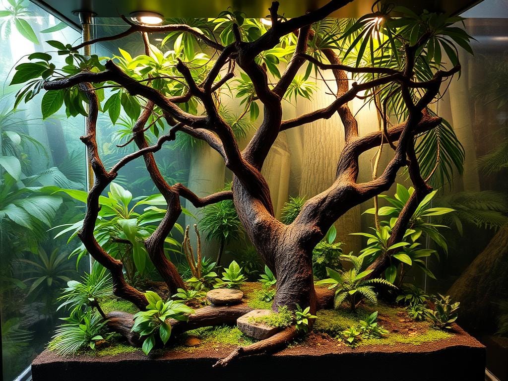 Special considerations for designing terrariums for arboreal tarantulas