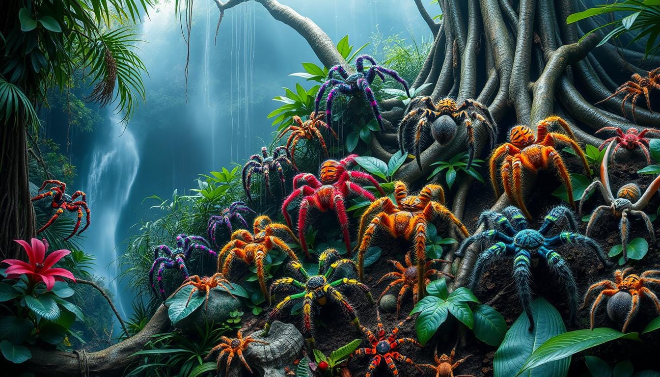 Importance of cloud forests for tarantulas and their diversity