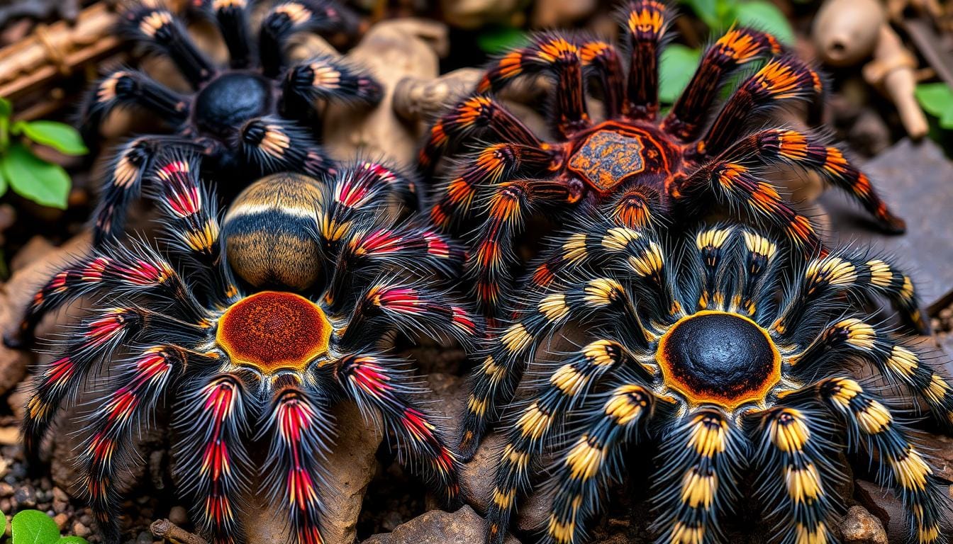 Características que distinguen a los machos de las hembras de tarantula ...