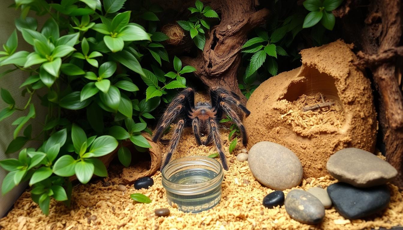 The best substrates for the tarantula terrarium