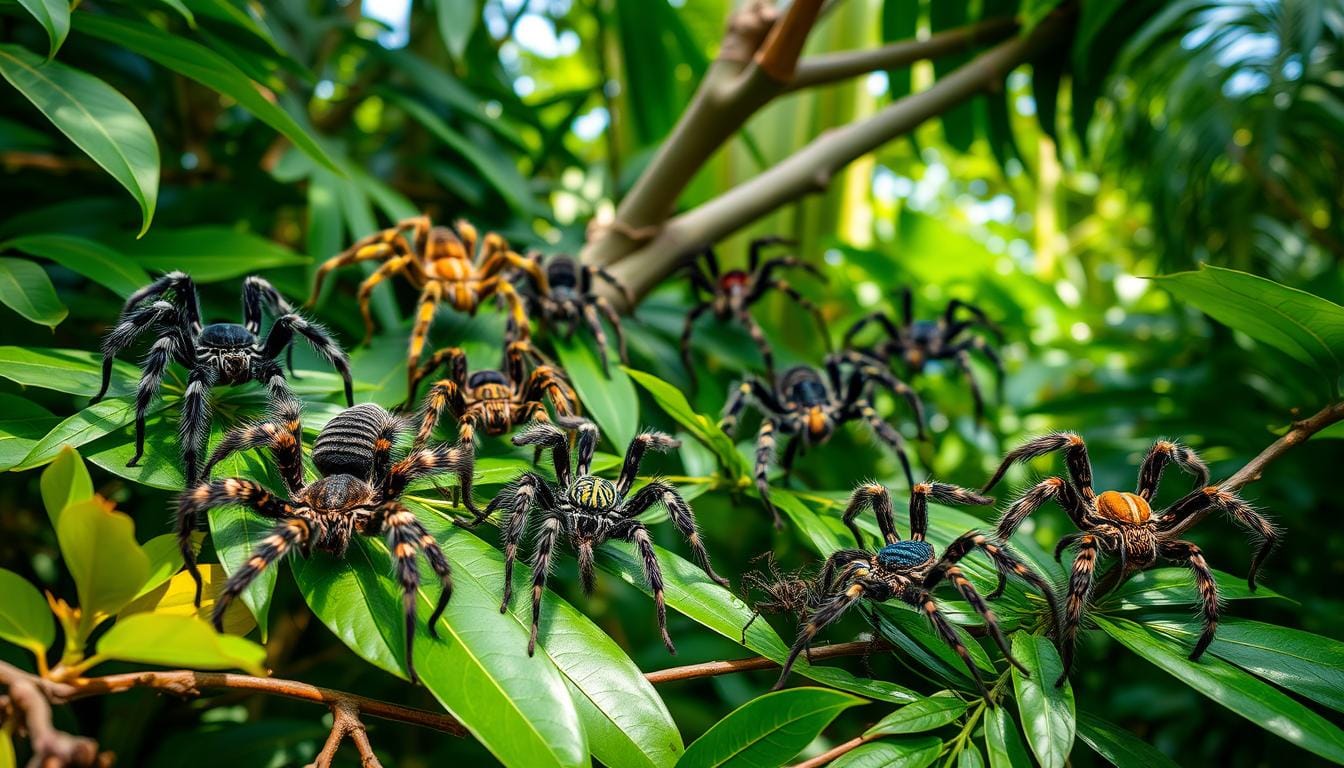 Exotic Tarantula Species