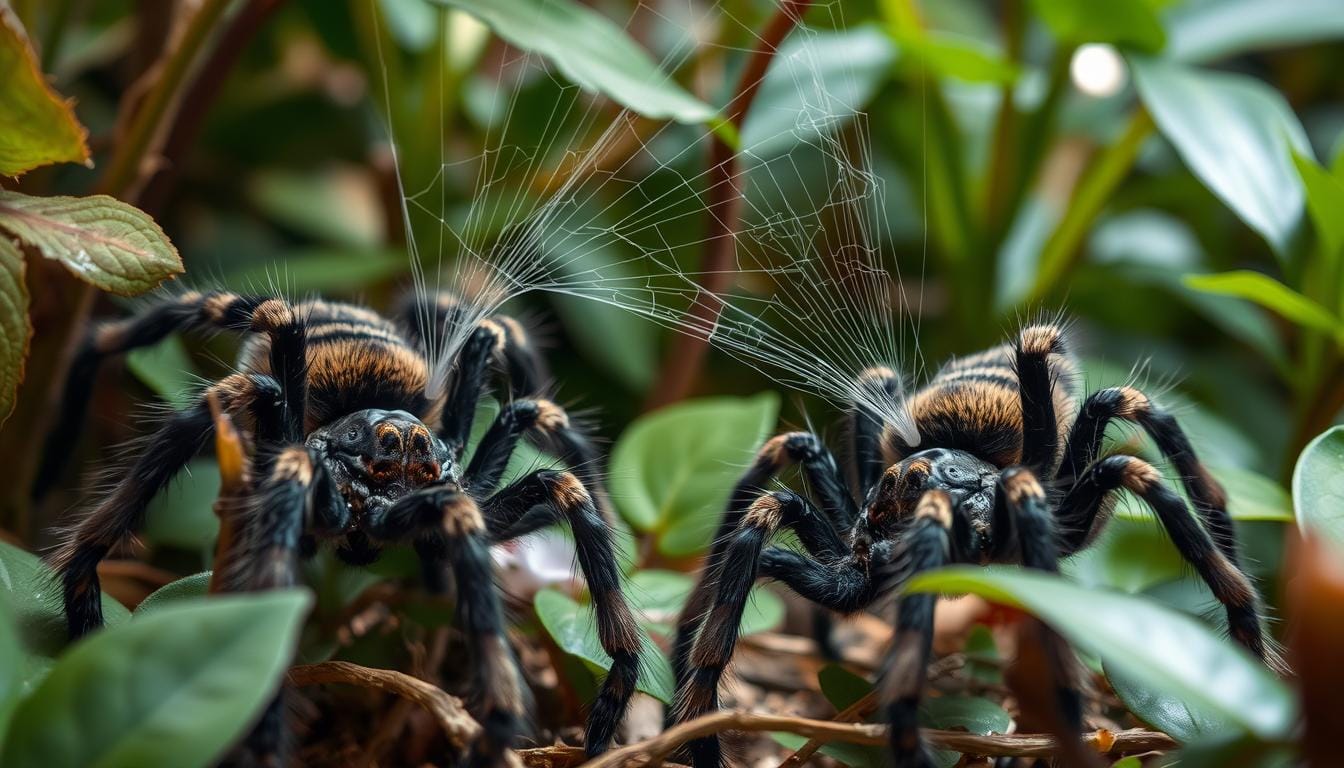 How tarantulas use chemical signals to communicate