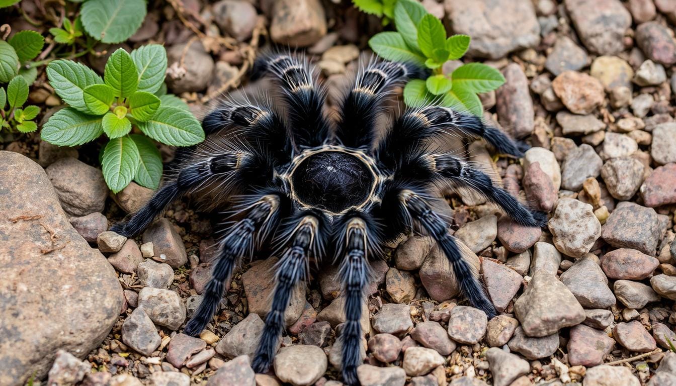Strategies tarantulas use to escape dangerous situations
