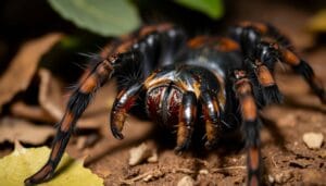 Different defensive behaviors used by tarantulas in the wild and in ...