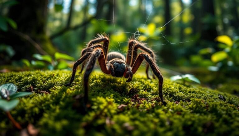 What does the tarantula eat?