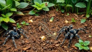 Feeding habits and how they vary between different tarantula species