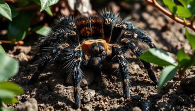 How tarantulas interact with their environment and the factors that ...