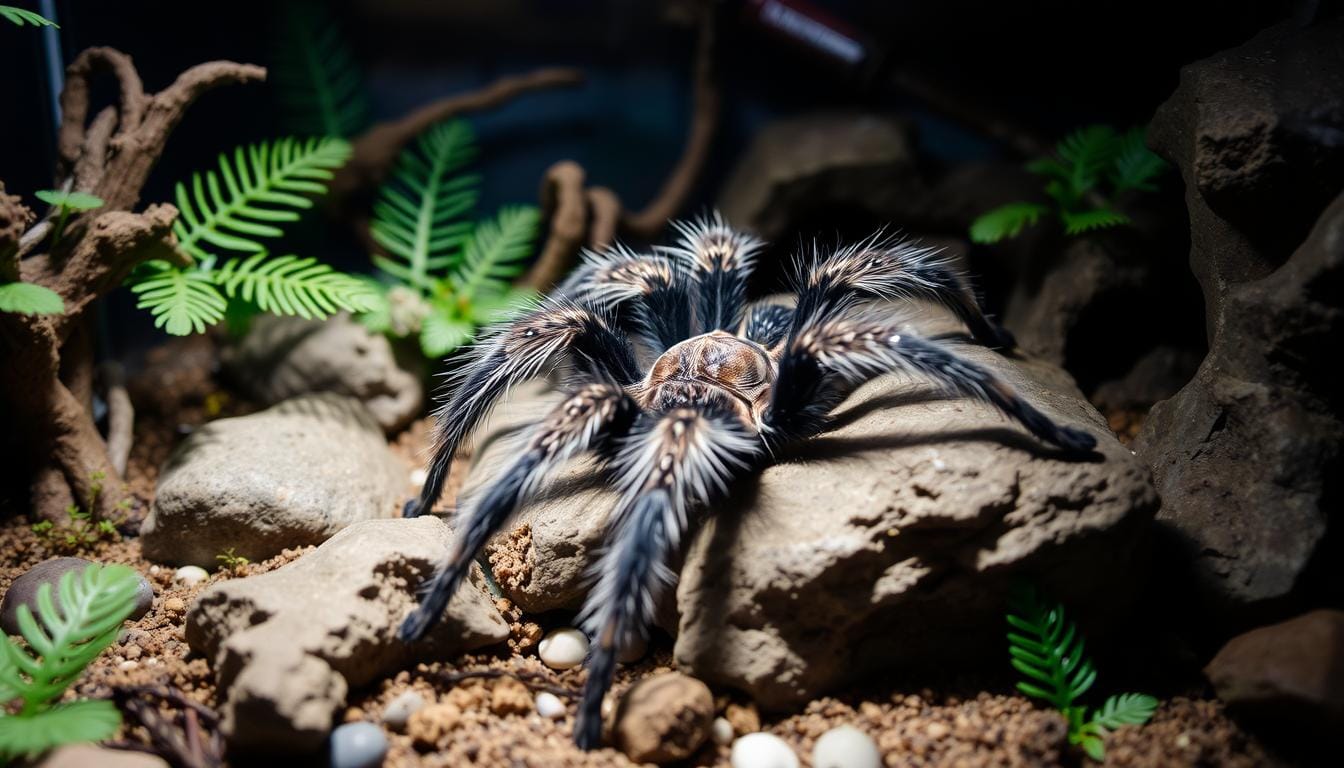 How tarantula behavior changes when kept in captivity