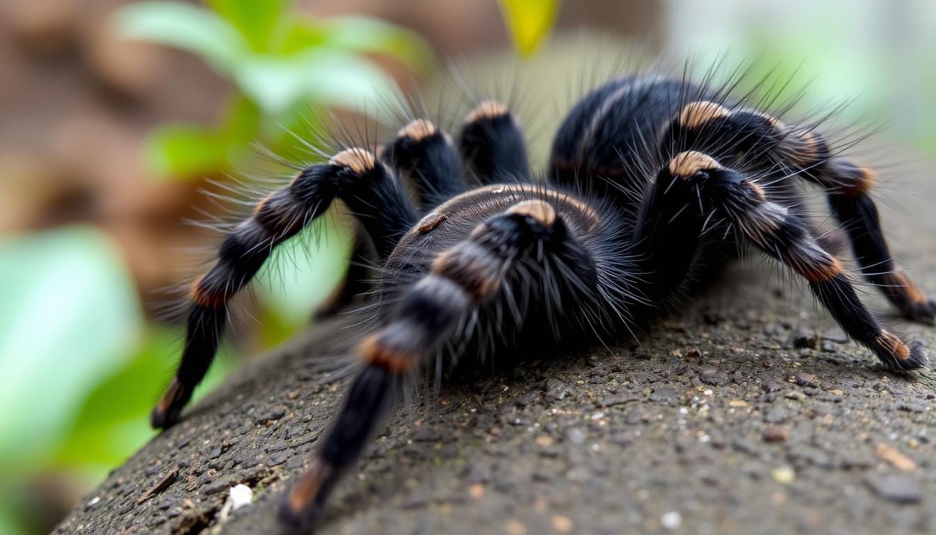 How tarantulas interact with their environment and the factors that ...