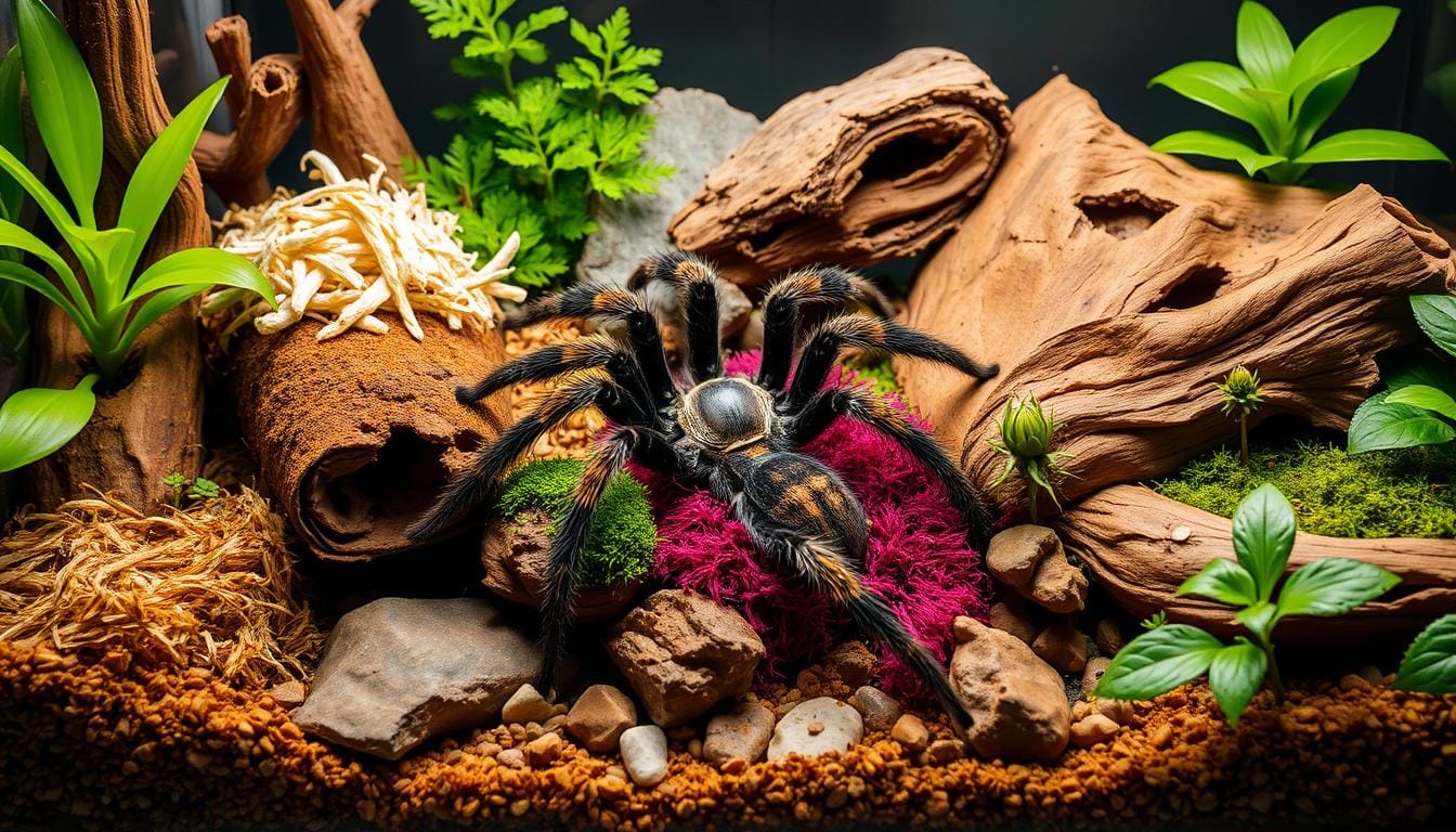 The best substrates for the tarantula terrarium