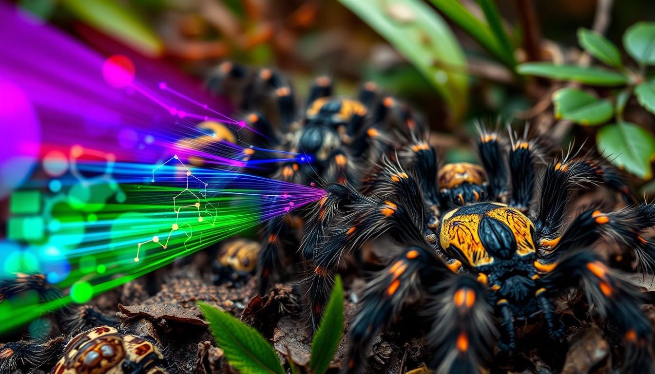How tarantulas use chemical signals to communicate