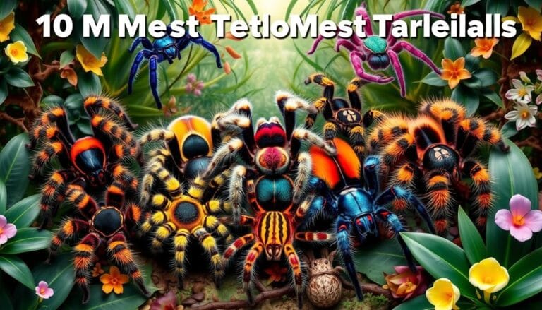 The 10 most colorful tarantulas in the world